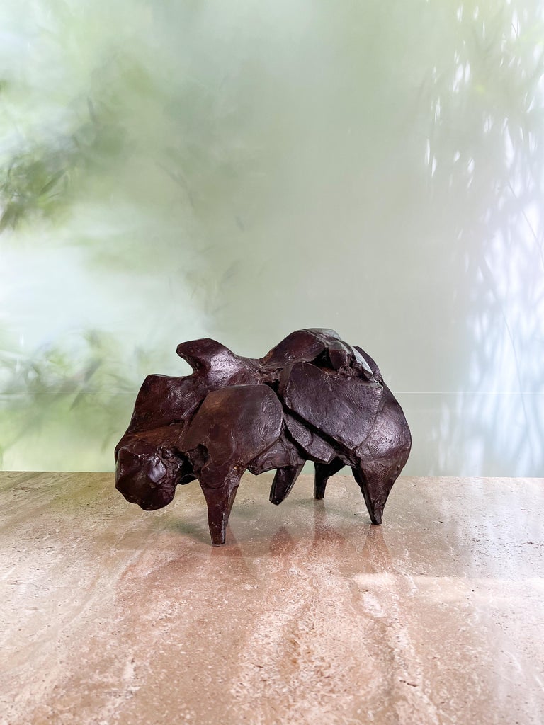 Sculpture en bronze d'I Isabelle Waldberg, 1979 En vente sur 1stDibs