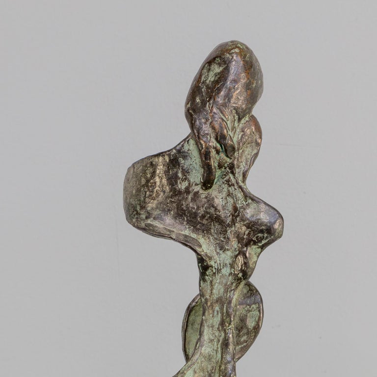 Bronze sculpture ‘dancer’ by Frank Rosen For Sale at 1stDibs