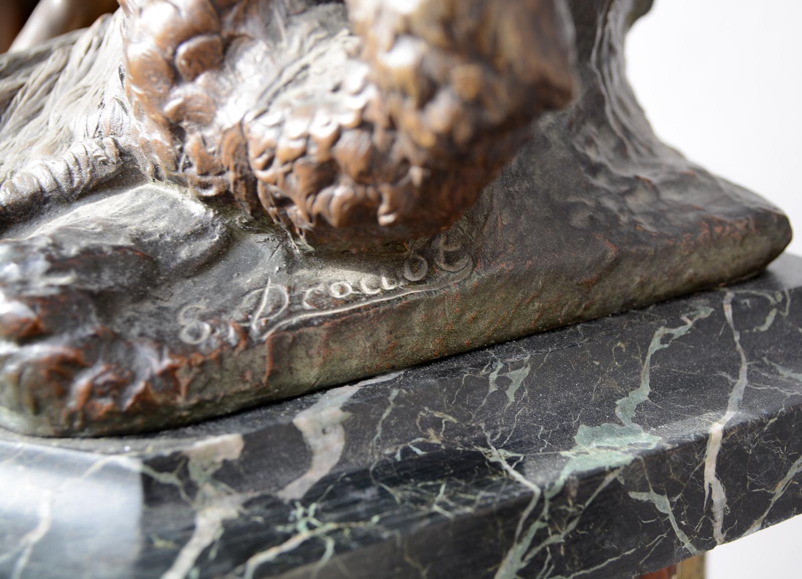 Bronze Sculpture by Edouard Drouot "Age de Pierre", 1890s For Sale at ...