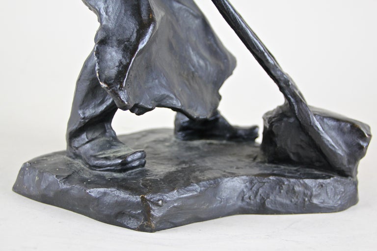 Bronze Sculpture "Ironworker" by Hans Müller, Austria, circa 1910 at ...