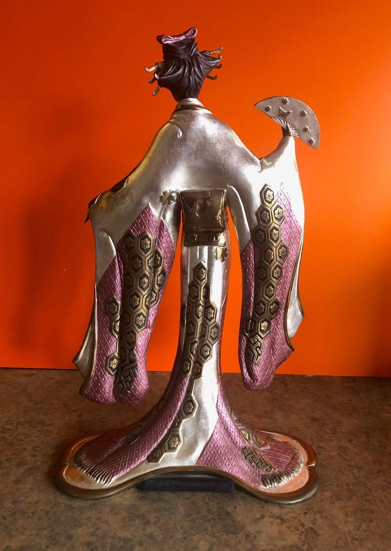 Bronze Sculpture "Madamme Butterfly" by Erte at 1stDibs