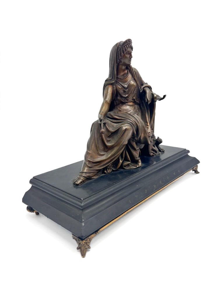 Bronze Sculpture of a Lady by Leon Pillet, 1800 at 1stDibs