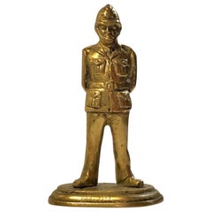 Bronze Sculpture of British Police Officer, 2nd 1946 at 1stDibs