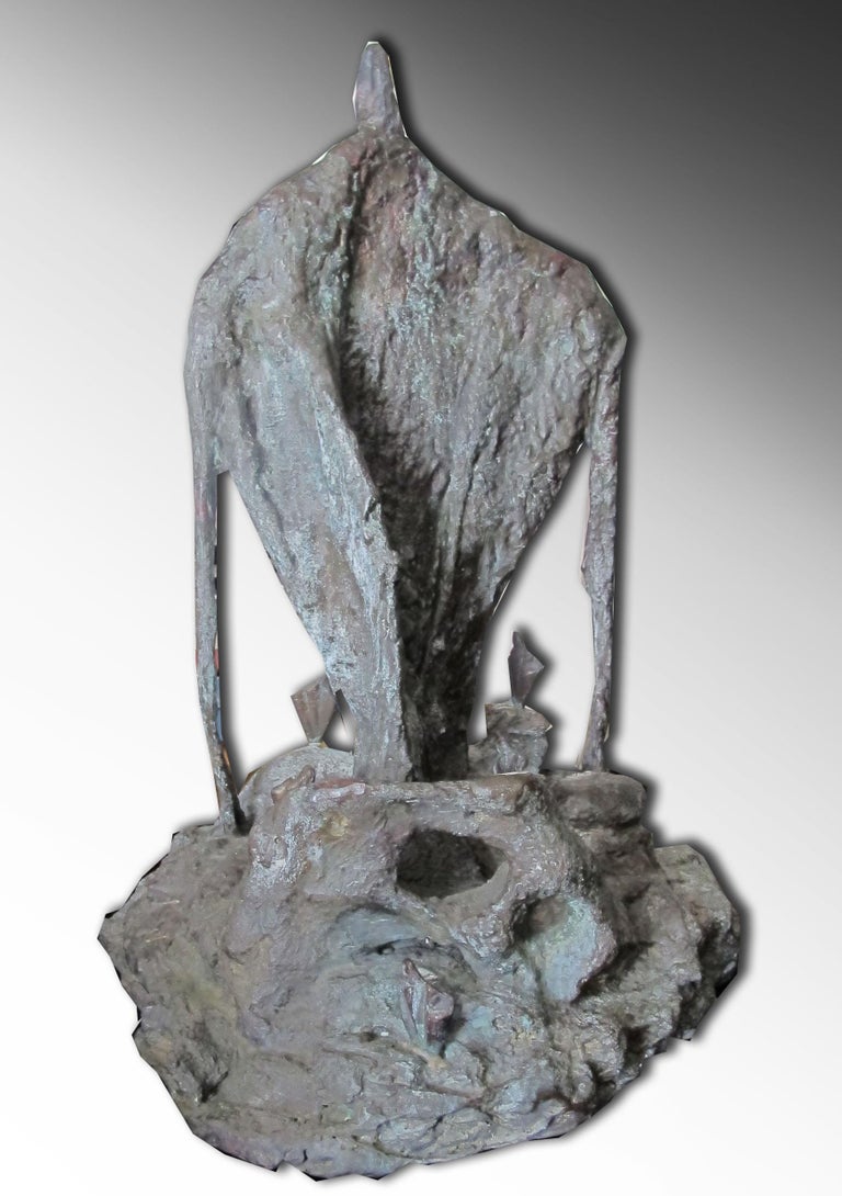 Bronze Sculpture "Sanctuaire des Solitudes" 1999, by Catherine Val For ...