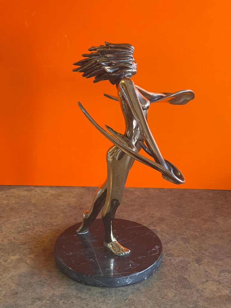 Bronze Sculpture "Wind Dancer" by Tom Bennett For Sale at 1stDibs ...