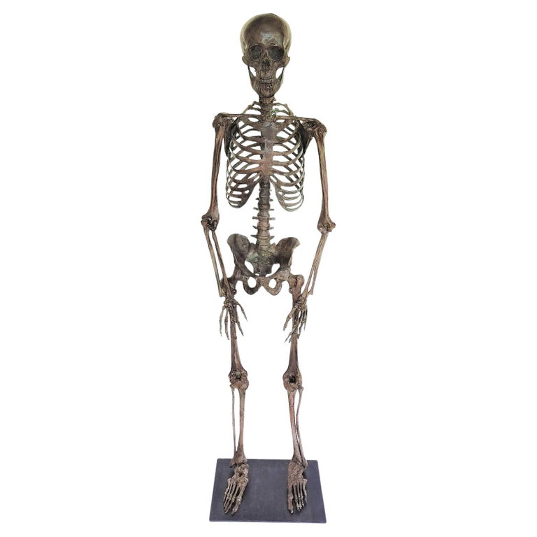 Bronze Skeleton For Sale at 1stDibs