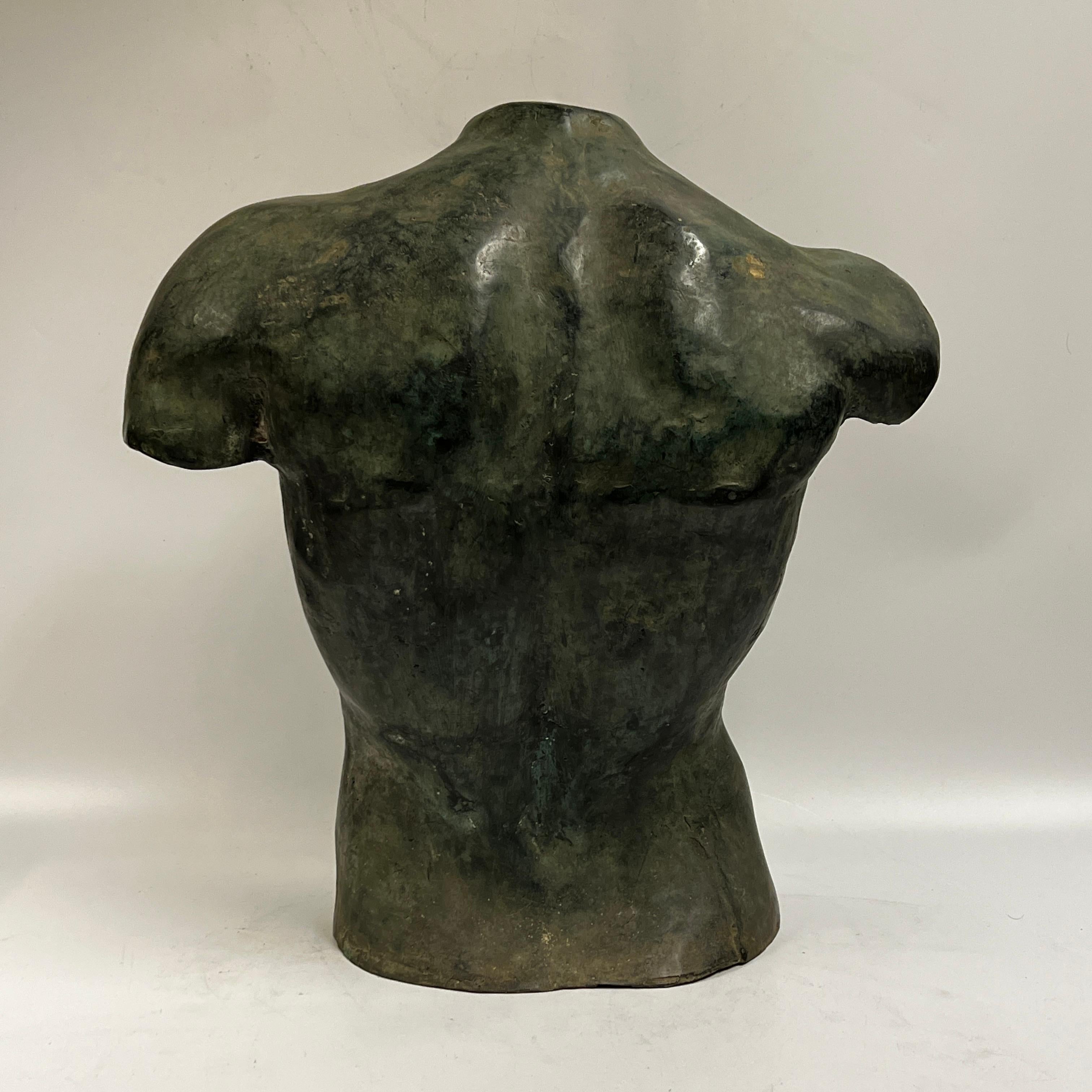 Bronze Torso After the Antique at 1stDibs