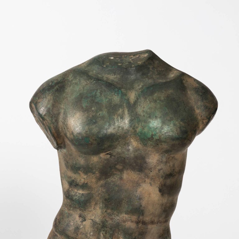 Bronze Torso of Greek Athlete For Sale at 1stDibs