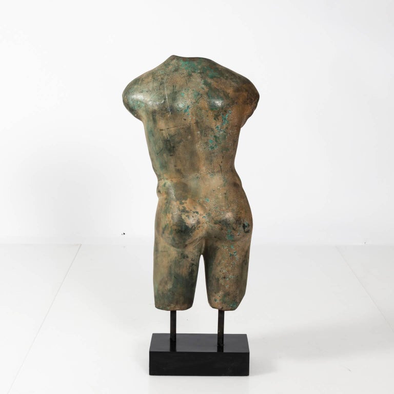 Bronze Torso of Greek Athlete For Sale at 1stDibs