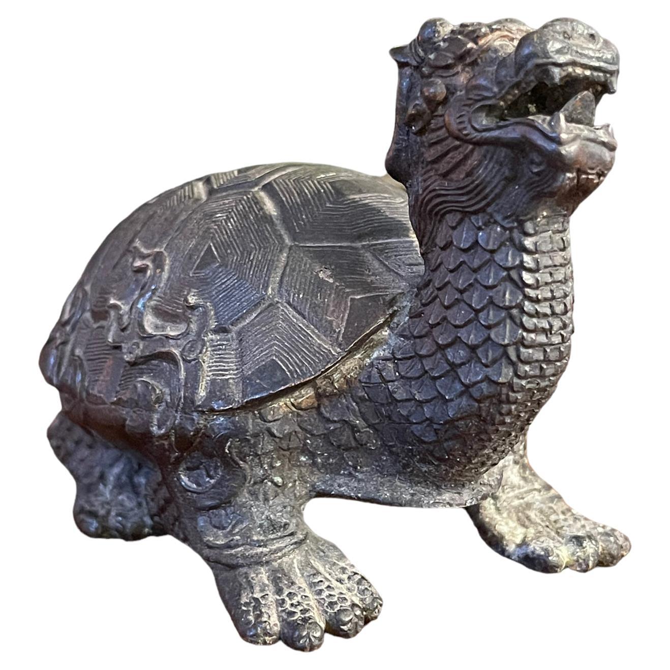 Bronze turtle dragon, China, 19th century For Sale at 1stDibs | turtle ...