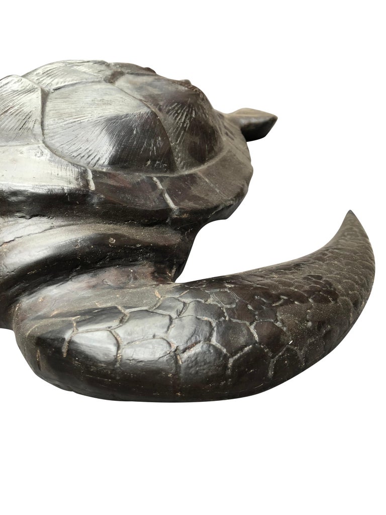 Bronze Turtle Fountain Sea Turtles Garden Pond Water Feature, 20th ...