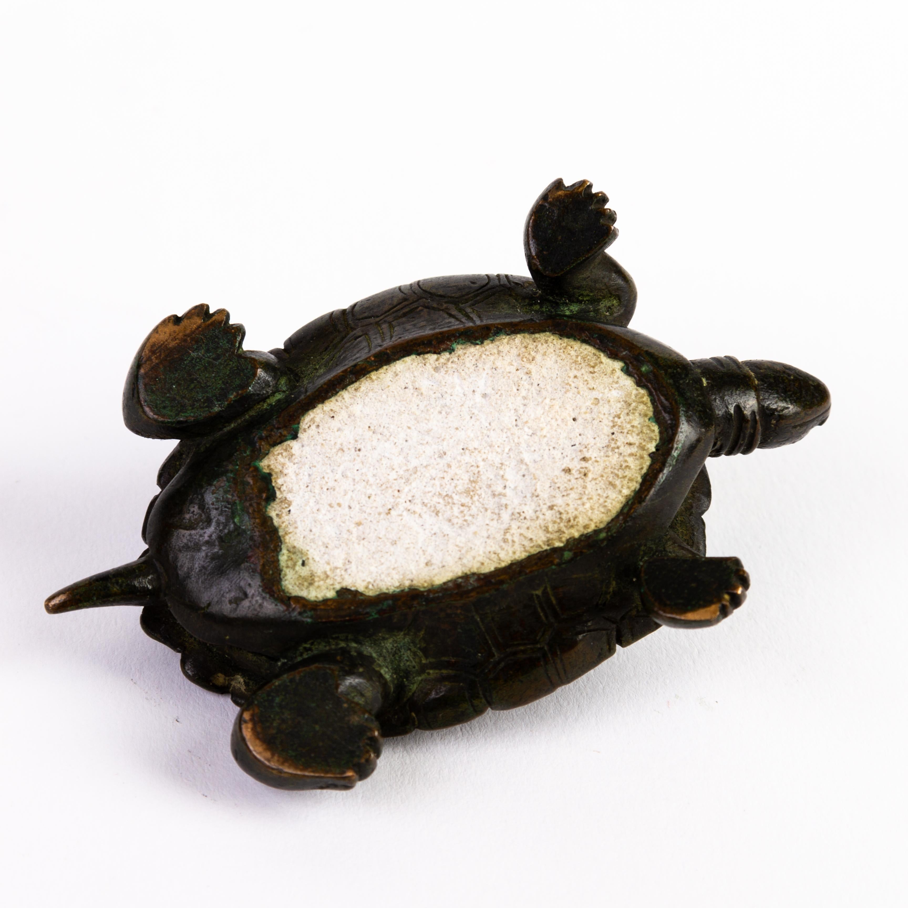 Bronze Turtle Sculpture 19th Century For Sale at 1stDibs