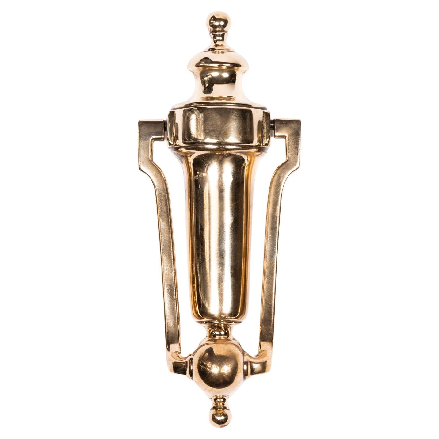 Rare American Art Deco "Speakeasy Knocker" and "Peek Door," Two-Piece ...