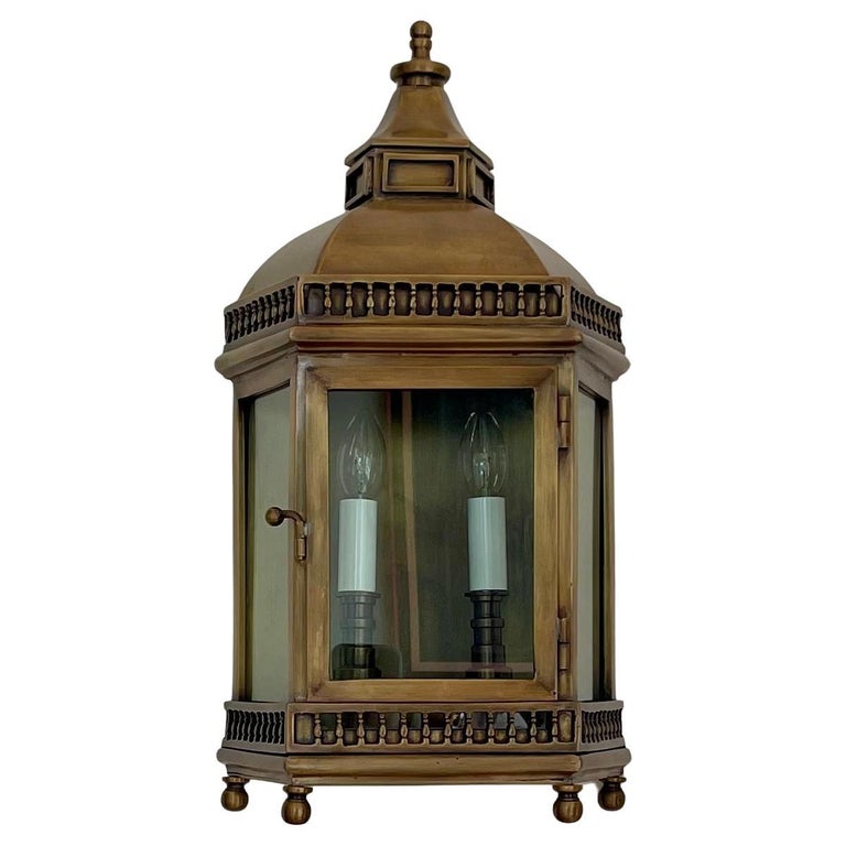Bronze Wall Lantern For Sale at 1stDibs