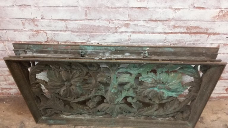 Bronze Wall Panel For Sale at 1stDibs