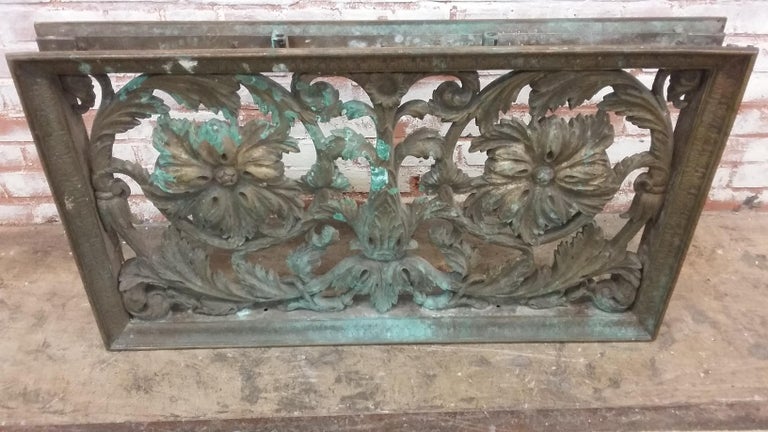 Bronze Wall Panel For Sale at 1stDibs