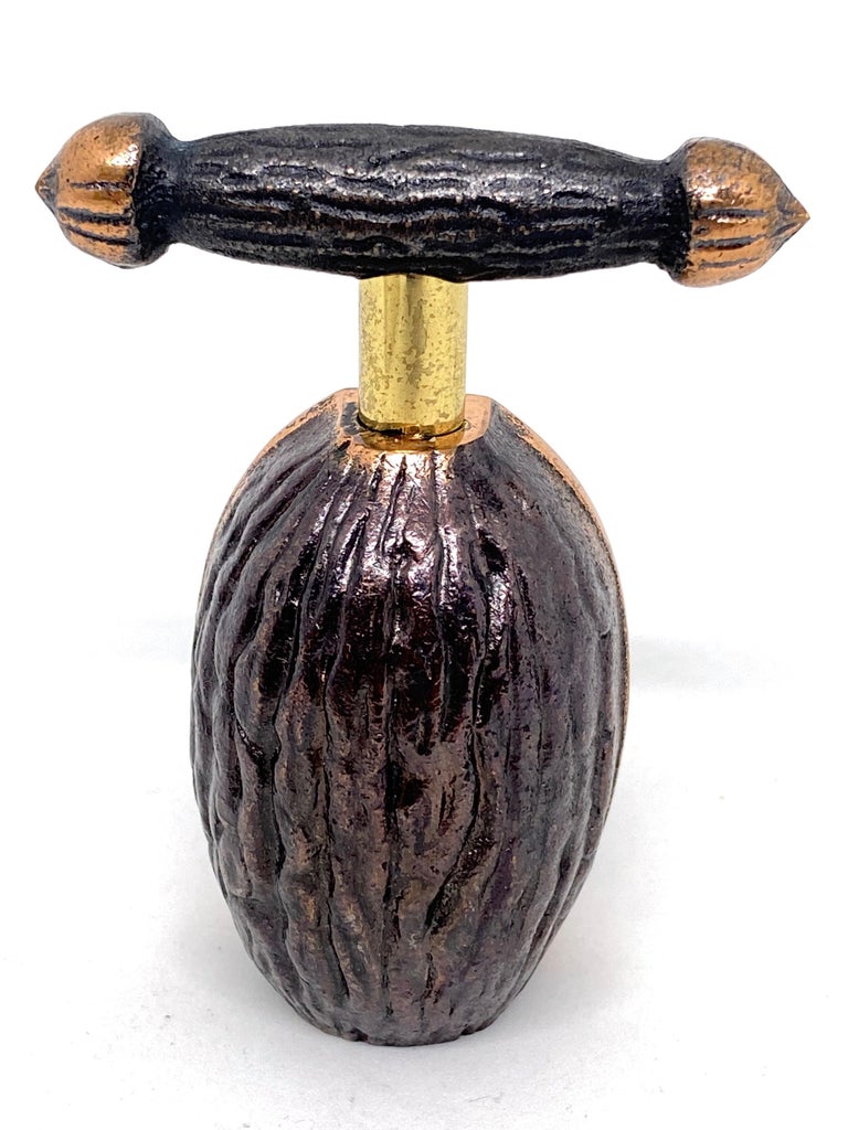 Bronze "Walnut" Nutcracker Vintage, Vienna Austria, 1950s Midcentury ...