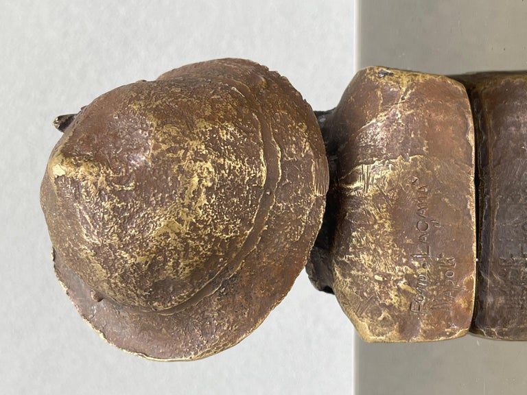 Bronzo Scugnizzo Napoletano, Scultura Bronzea, Vintage, Bronze, xx ...