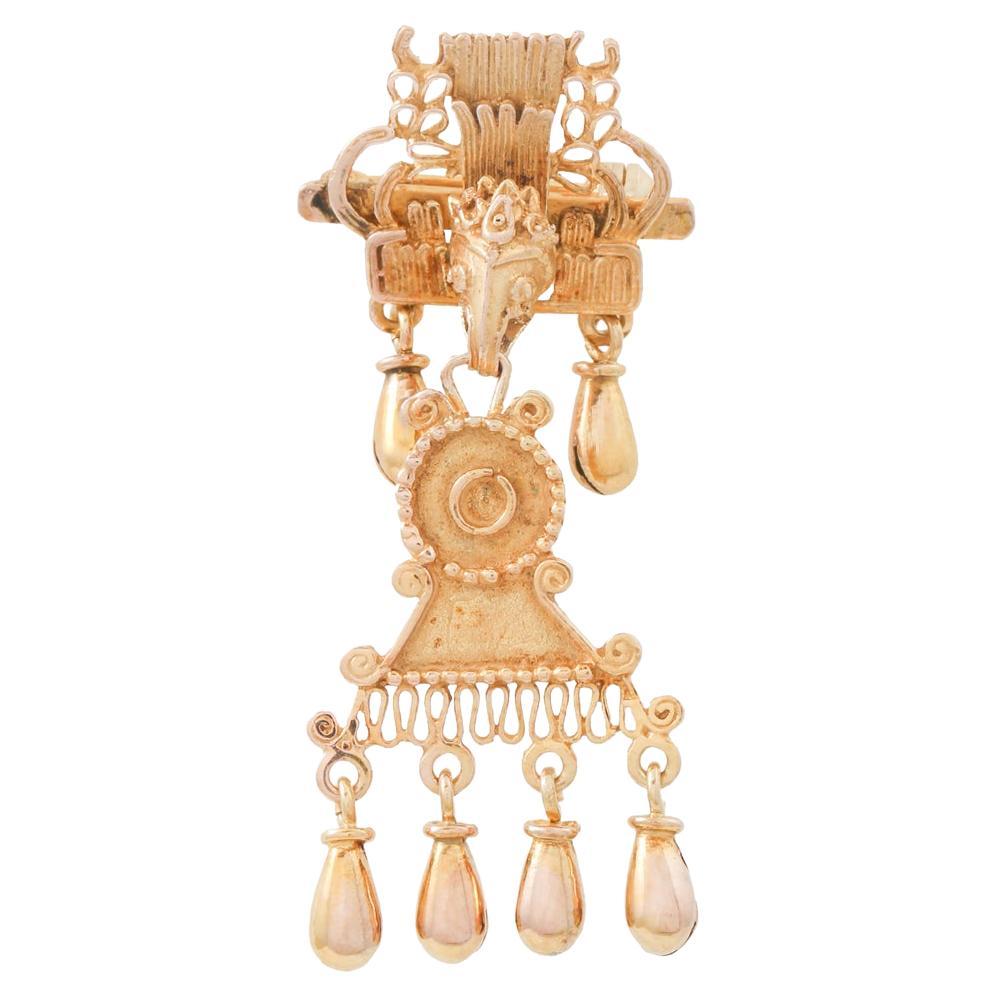 Salvador Dali "Tristan and Isolde" Brooch For Sale at 1stDibs