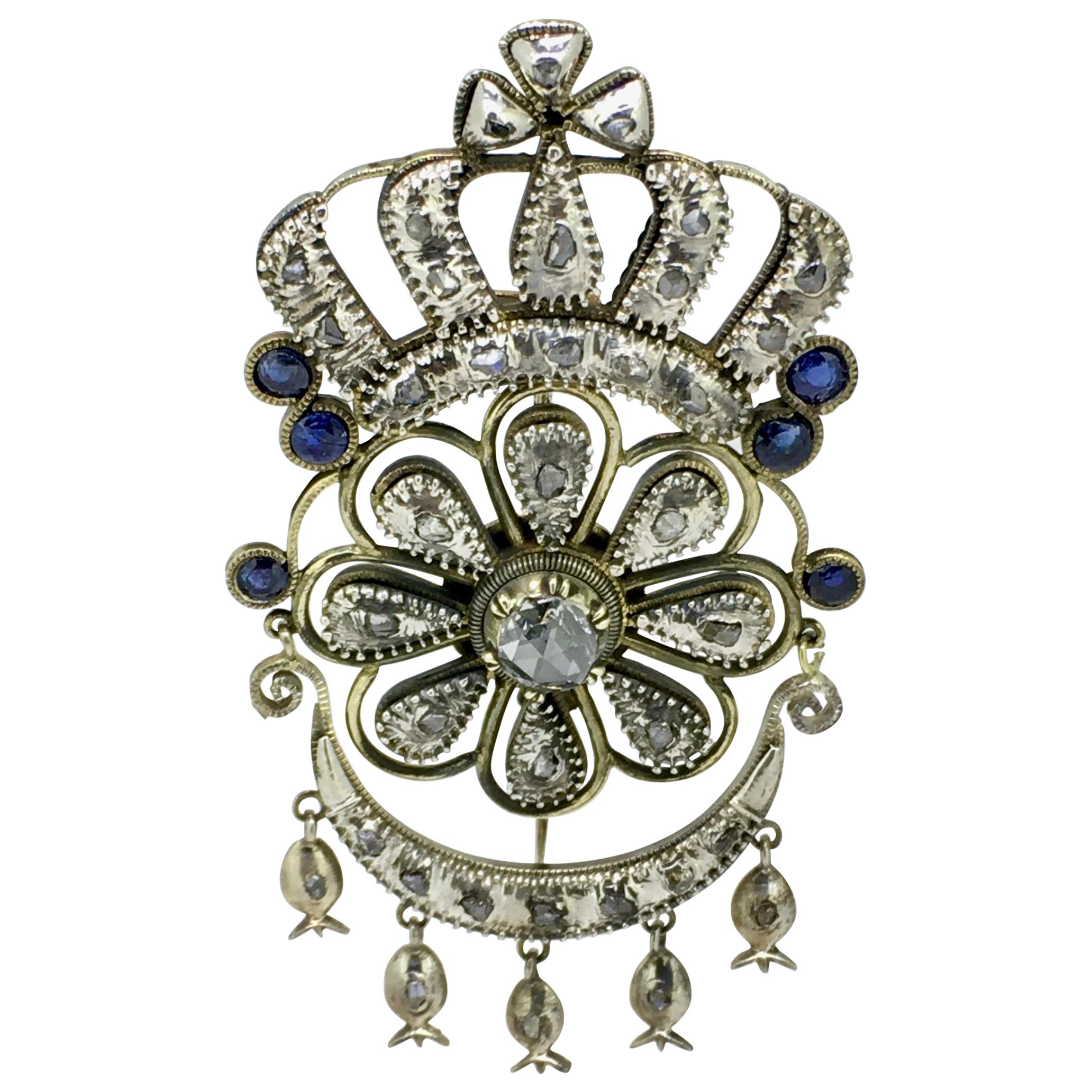 Victorian Violin Brooch For Sale at 1stDibs