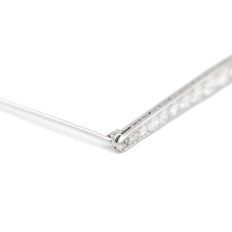 Brooch White GoldDiamond For Sale at 1stDibs