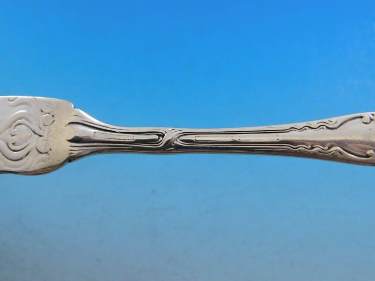 Broom Corn by Tiffany and Co. Sterling Silver Master Butter Knife Flat ...