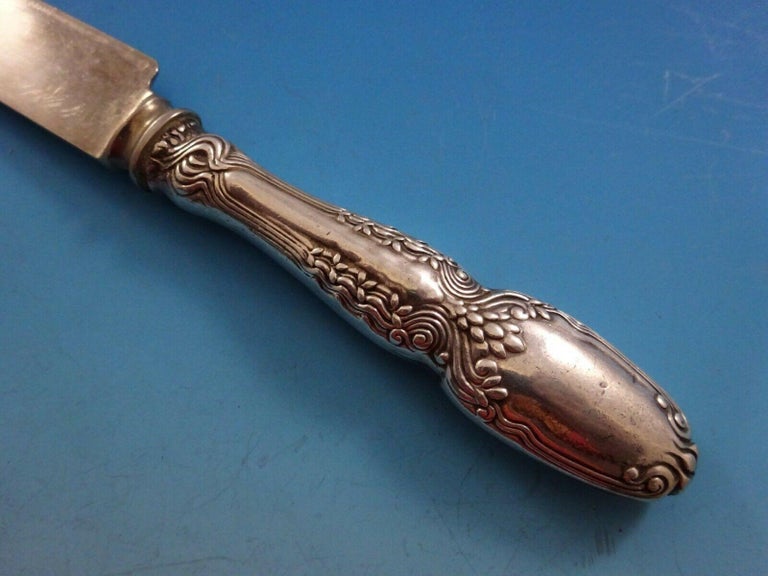 Broom Corn by Tiffany and Co. Sterling Silver Regular Knife Blunt Blade ...