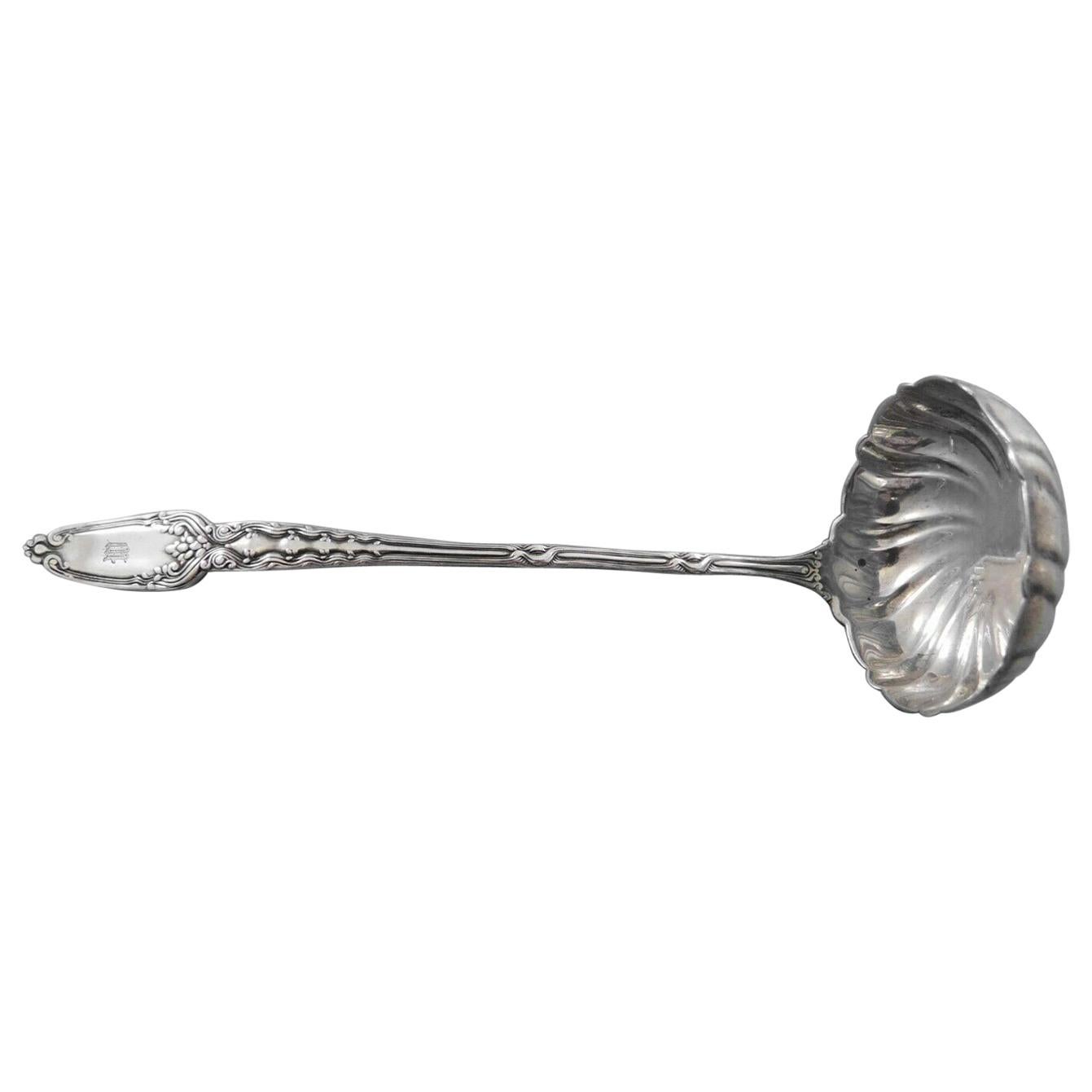 Broom Corn by Tiffany and Co. Sterling Silver Gravy Ladle Swirl Ruffled ...