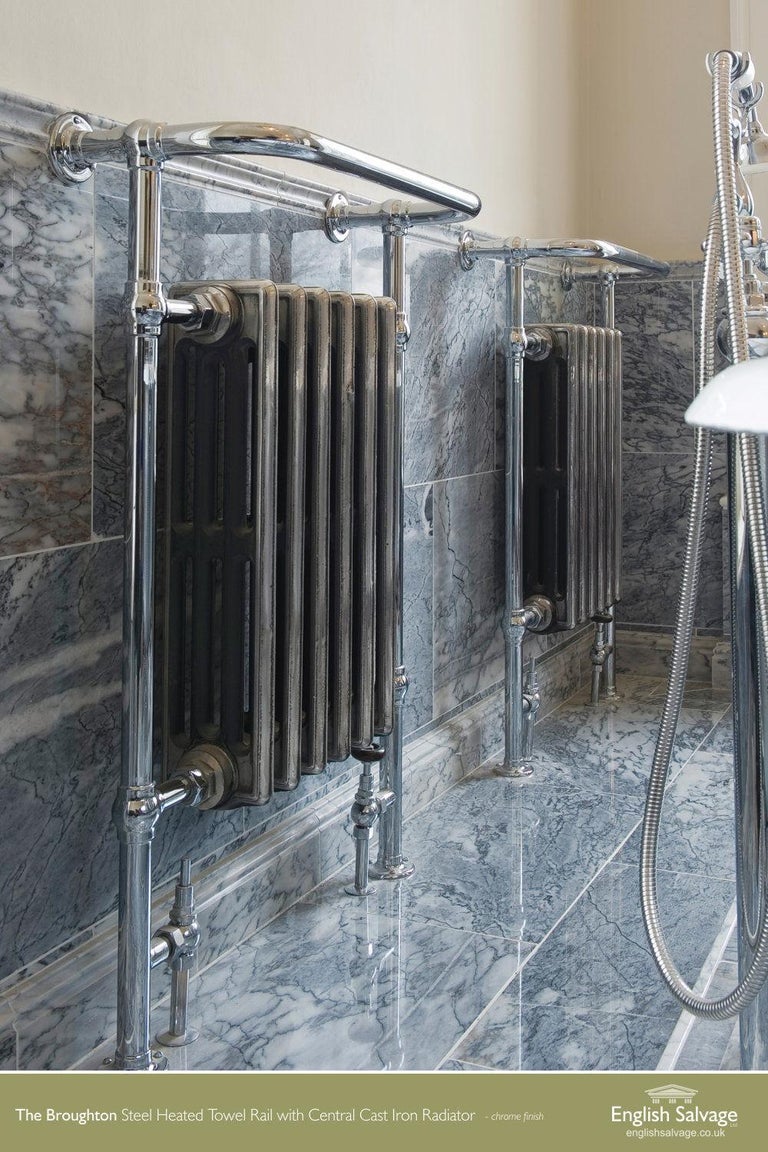 Broughton New Towel Rail and Integral Radiator, 20th Century For Sale ...