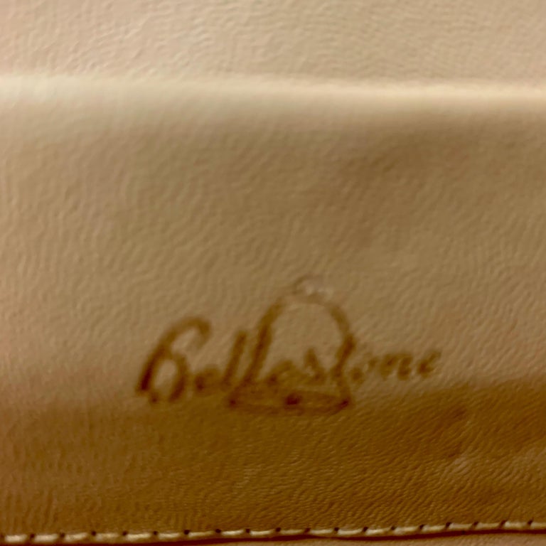 Brown Alligator Structured Ladies Handbag and Coin Purse, Bellestone ...