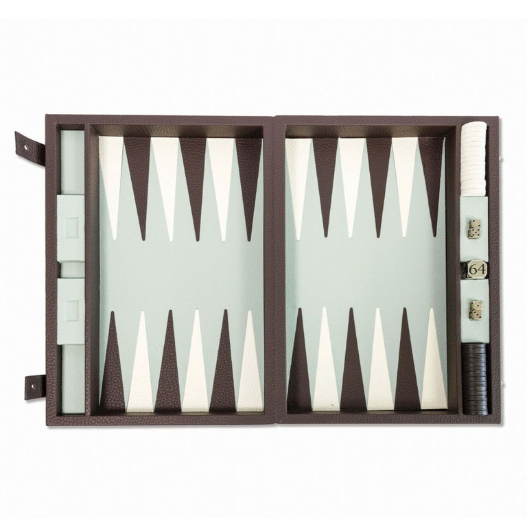 Brown Backgammon Box Game For Sale at 1stDibs