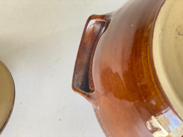 Brown Glazed Lidded Stoneware Soupe Tureen England, circa 1950 For Sale ...