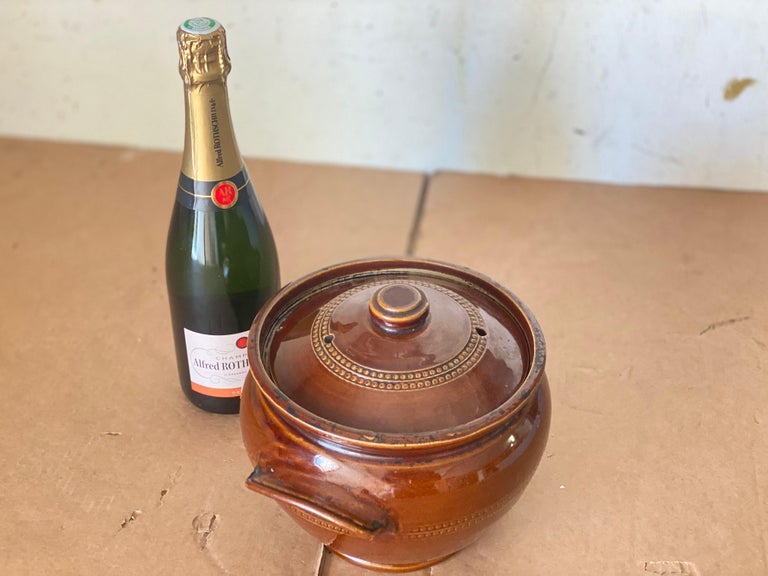 Brown Glazed Lidded Stoneware Soupe Tureen England, circa 1950 For Sale ...
