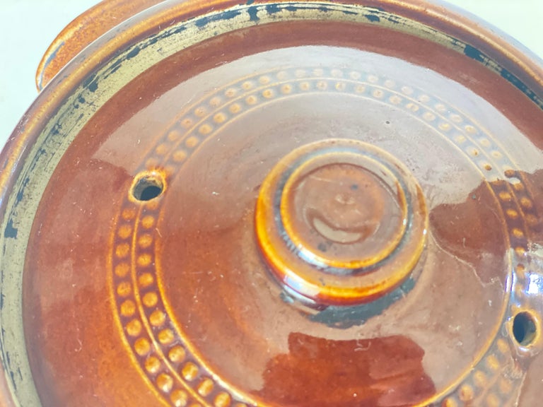 Brown Glazed Lidded Stoneware Soupe Tureen England, circa 1950 For Sale ...