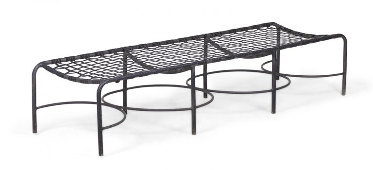 Brown Jordan American Mid-Century Outdoor Aluminum Sun Chaise / Bench ...