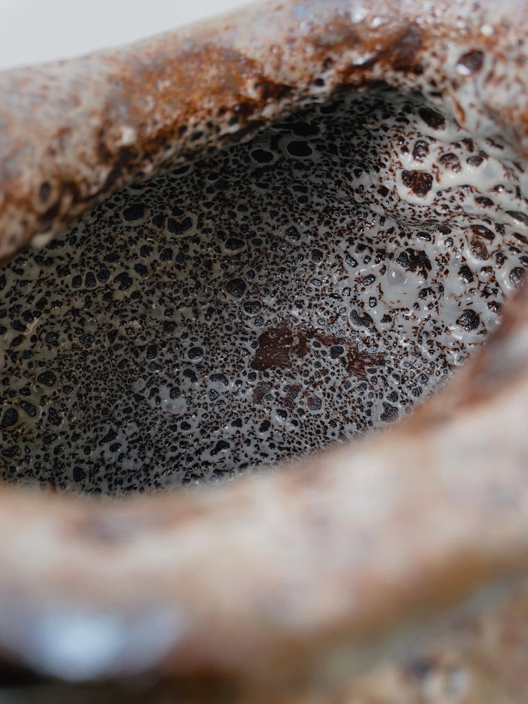 Brown Rituals Vase by Lisa Geue For Sale at 1stDibs