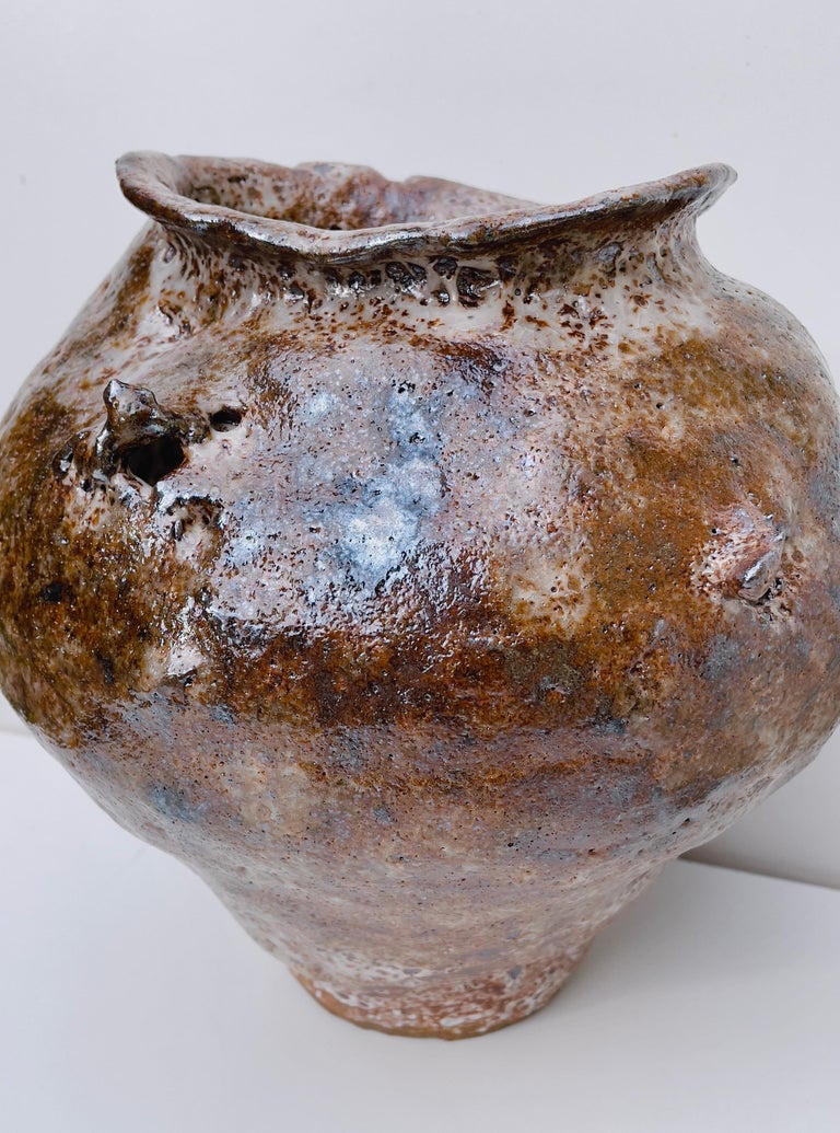 Brown Rituals Vase by Lisa Geue For Sale at 1stDibs