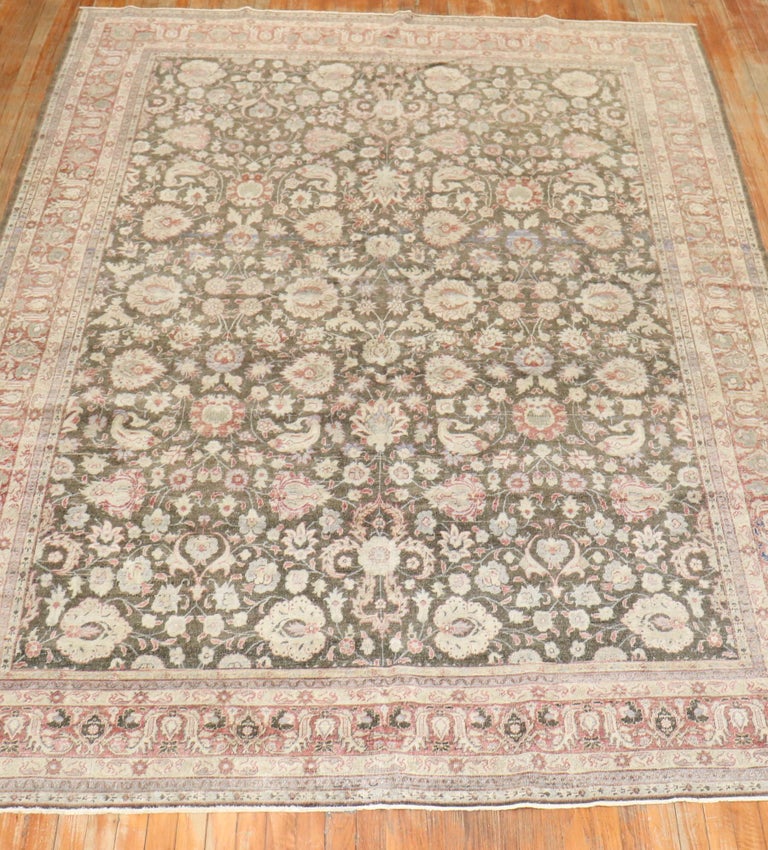 Brown Turkish Sivas Rug For Sale at 1stDibs