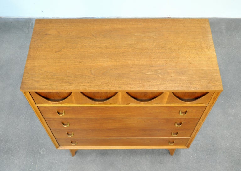 Broyhill Brasilia Highboy Dresser at 1stDibs