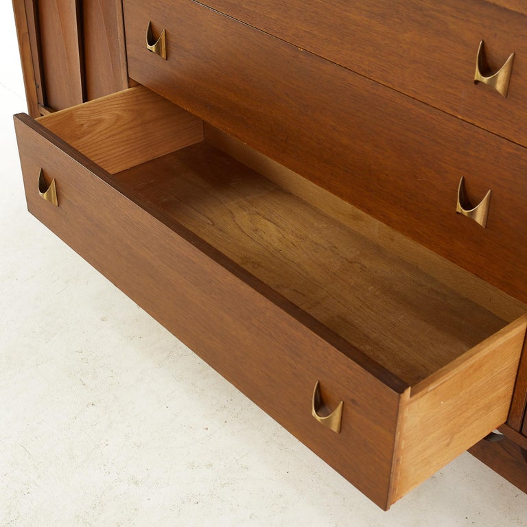 Broyhill Brasilia Mid Century Buffet and Hutch at 1stDibs | broyhill ...