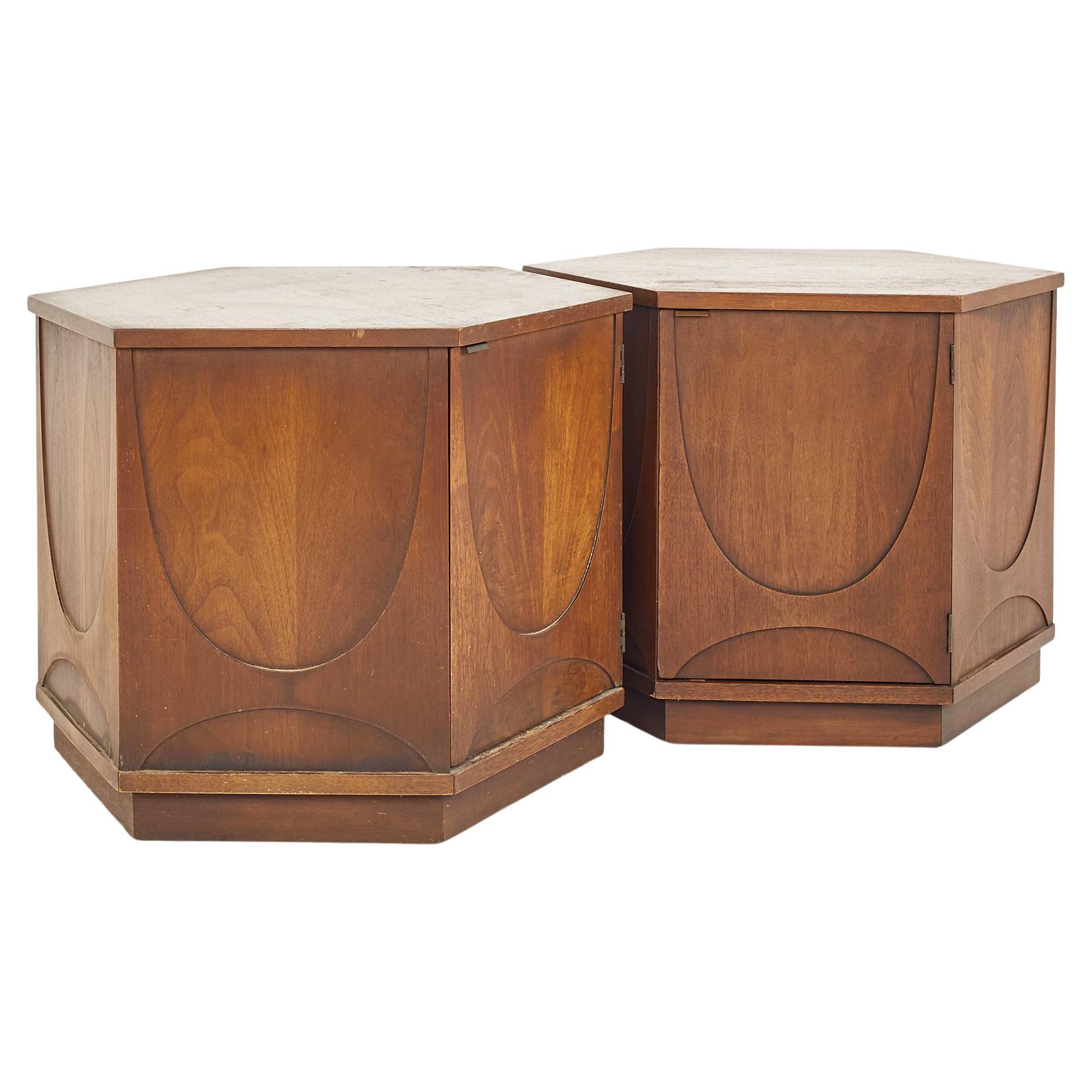 Set of Mid-Century Broyhill Brasilia Tables at 1stDibs