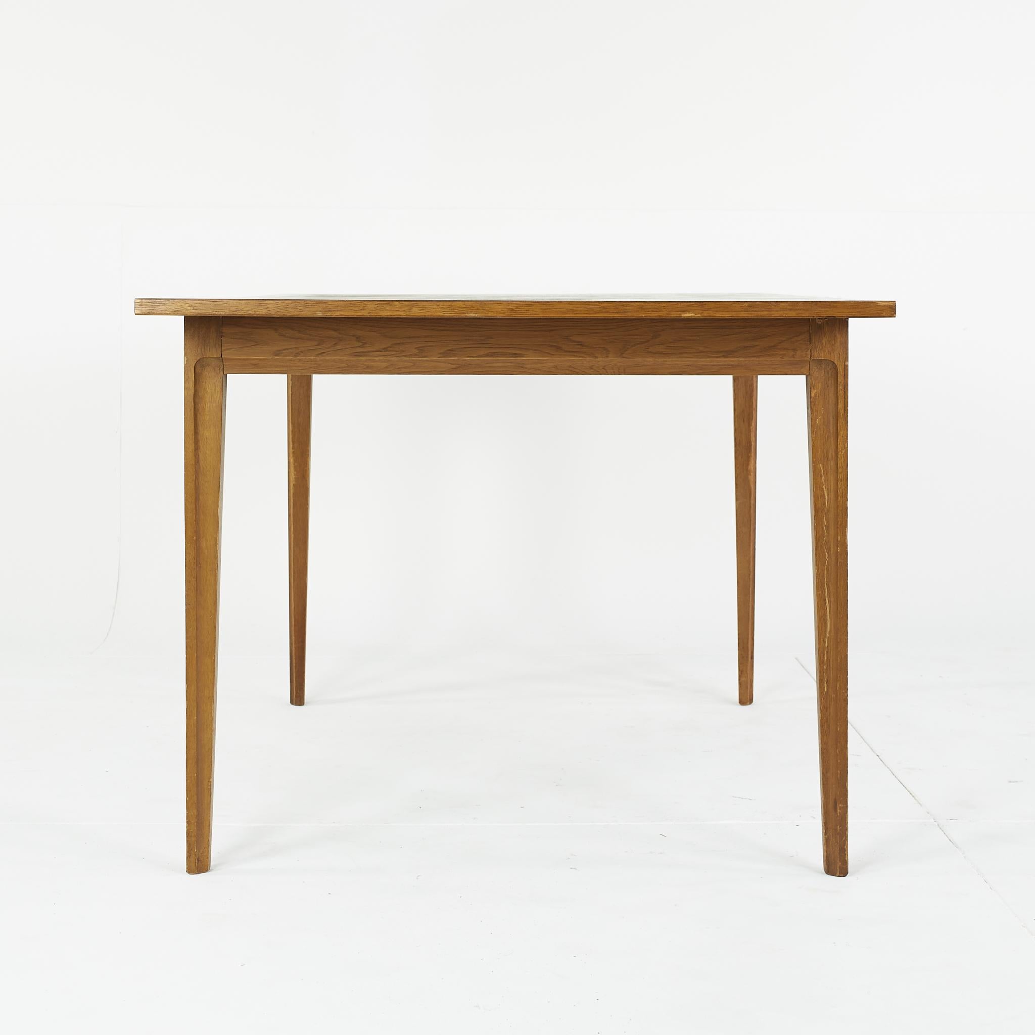 Broyhill Forward 70 Mid Century Walnut Dining Table with One Leaf For ...