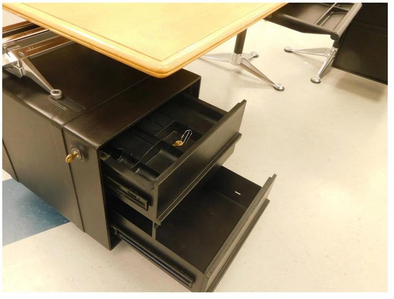 Bruce Burdick Desk for Herman Miller For Sale at 1stDibs