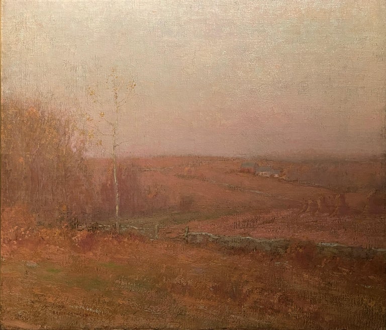 Bruce Crane - "Autumn Landscape," Bruce Crane, Tonalist American ...
