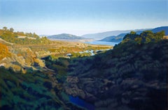 Bruce Everett - View From Foxen Canyon (Santa Ynez Valley,CA) (framed ...