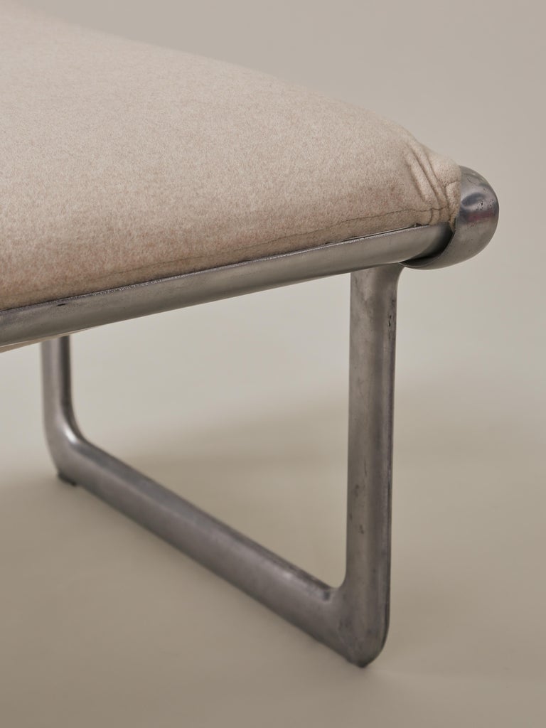 Bruce Hannah and Andrew Morrison for Knoll Bench in Bone Cashmere at ...