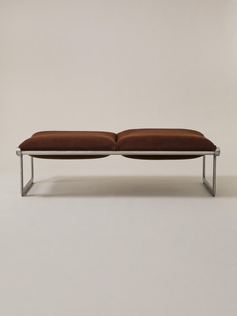 Bruce Hannah and Andrew Morrison for Knoll Bench in Chocolate Cashmere ...