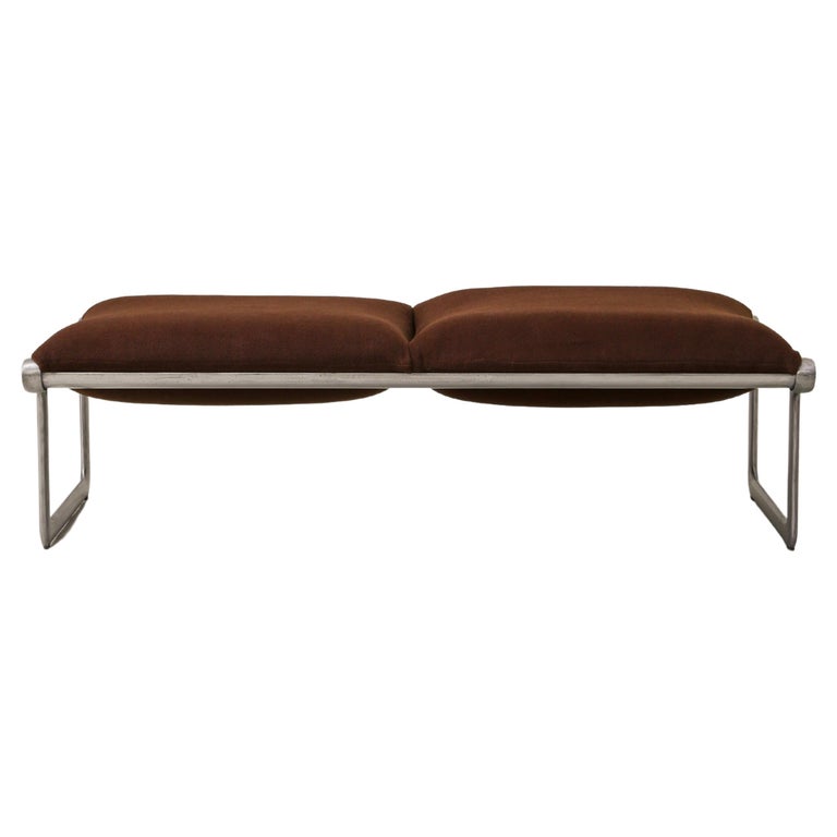 Bruce Hannah and Andrew Morrison for Knoll Bench in Chocolate Cashmere ...