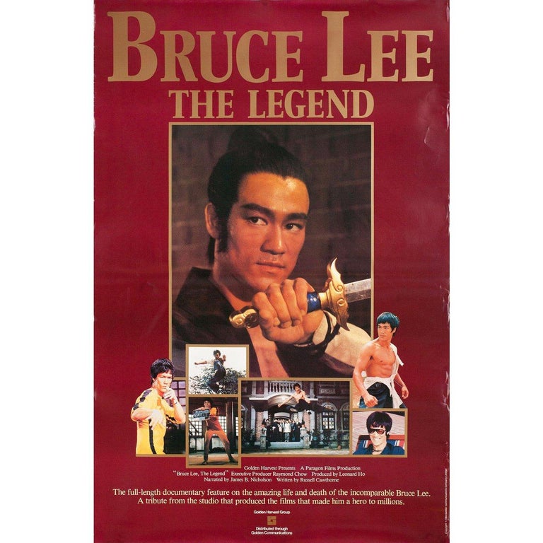 Bruce Lee, the Legend 1984 British One Sheet Film Poster For Sale at ...