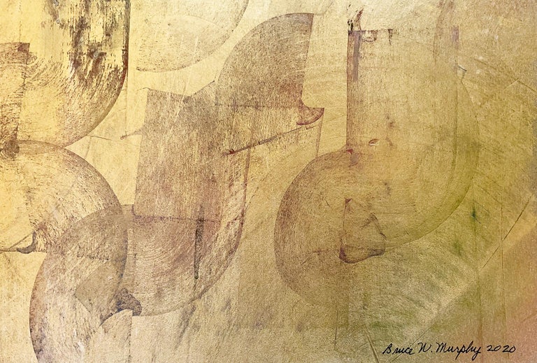 Bruce Murphy - Platonic Solids: Silver and Gold Abstract Expressionist ...